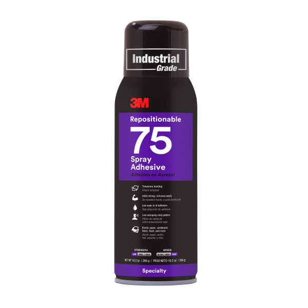 Colle aérosol repositionnable 3M™ 75 - Haxo Blun